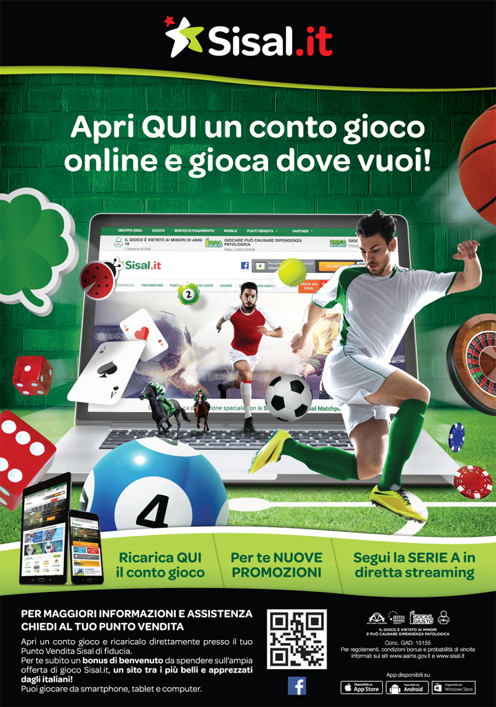 Apri un CONTO GIOCO SISAL gratuito - Daino Bianco