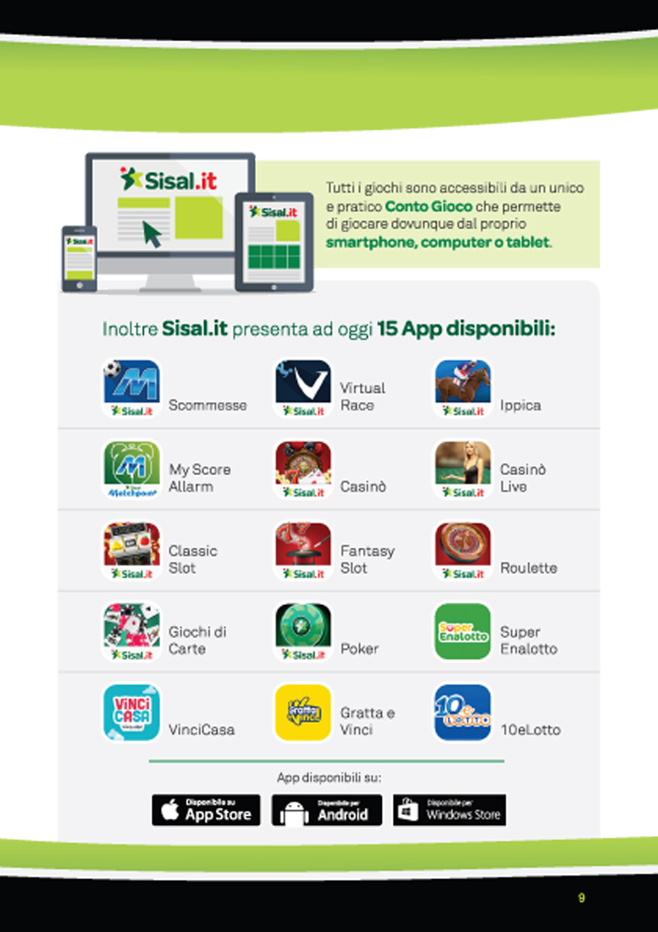 Apri un CONTO GIOCO SISAL gratuito - Daino Bianco